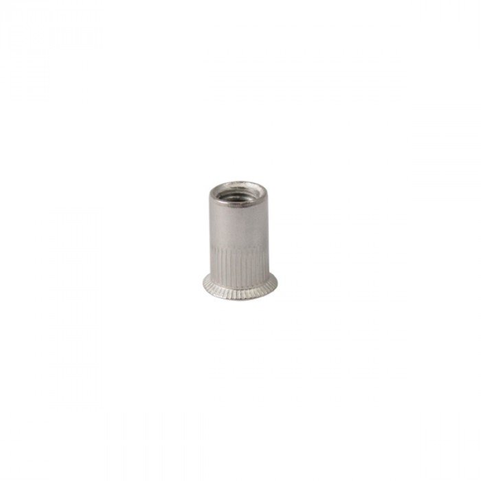 FIXI | Knurled cylindrical steel threaded inserts - Countersunk head